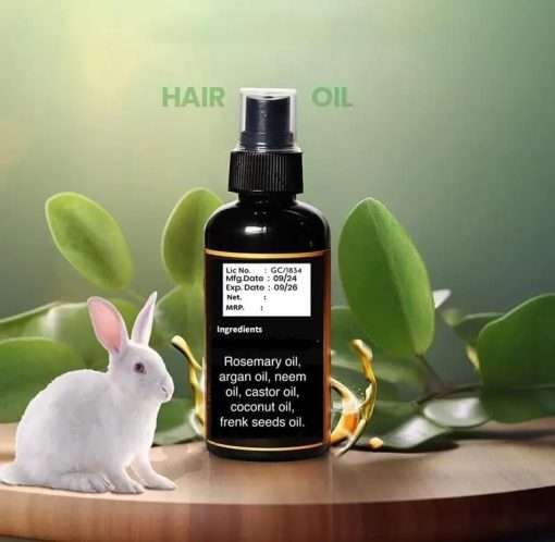 Rabbit Blood Herbal Hair Oil - 100 ml | Enriched with Traditional ...